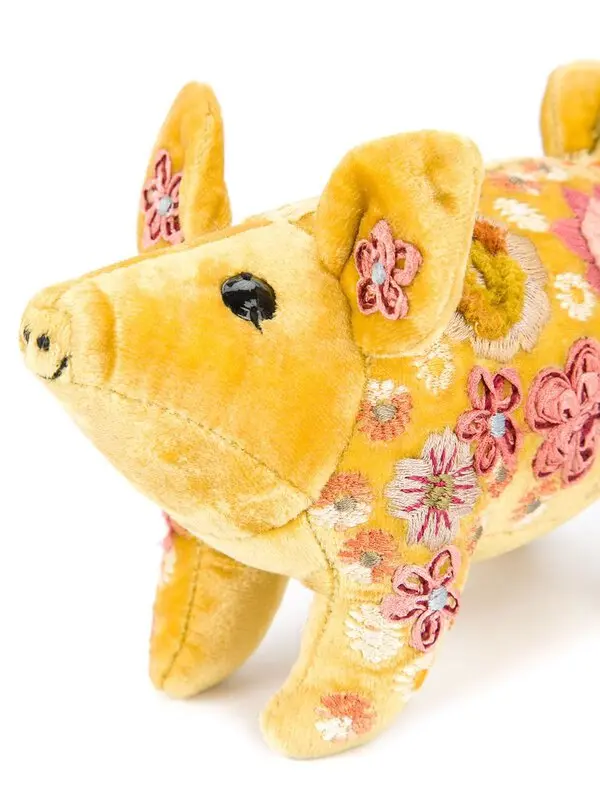 ANKE DRECHSEL Embroidered Pig