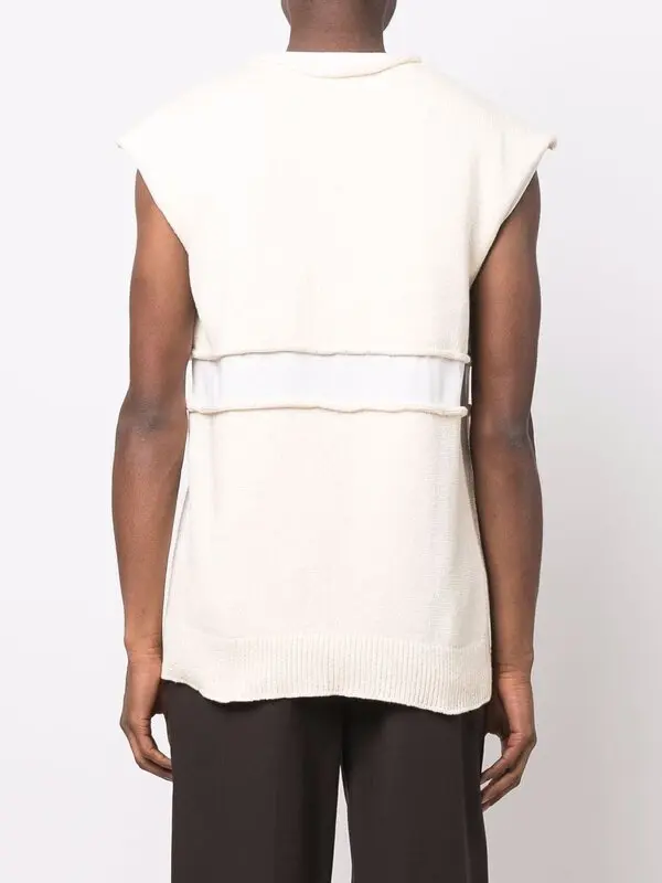 JIL SANDER Sleeveless Cut-out Top