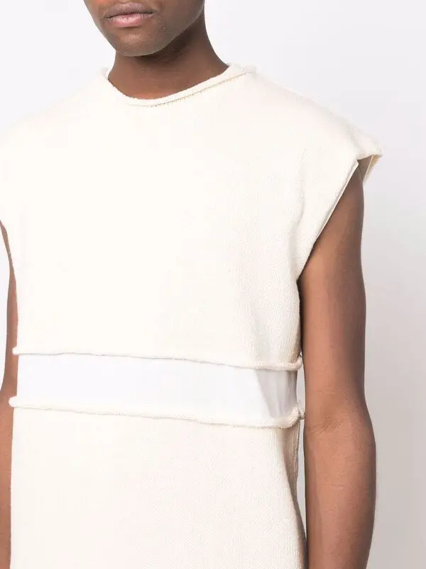 JIL SANDER Sleeveless Cut-out Top