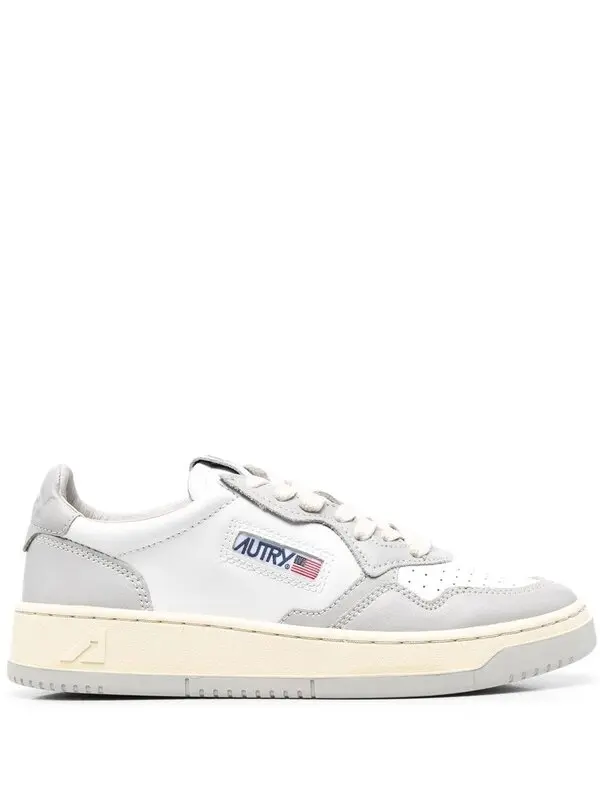 AUTRY Low-top Lace-up Sneakers - White