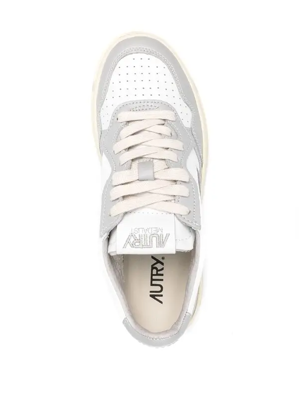 AUTRY Low-top Lace-up Sneakers - White