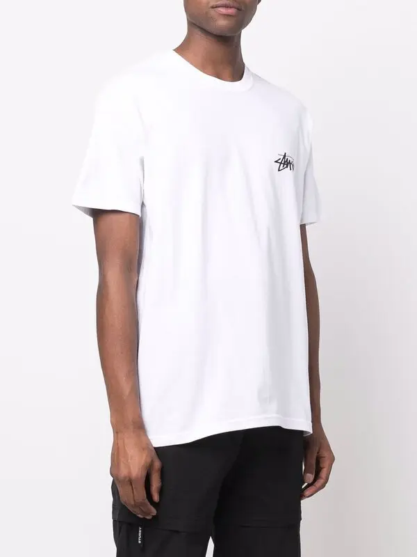 StÜssy Dice Logo-print T-shirt - White