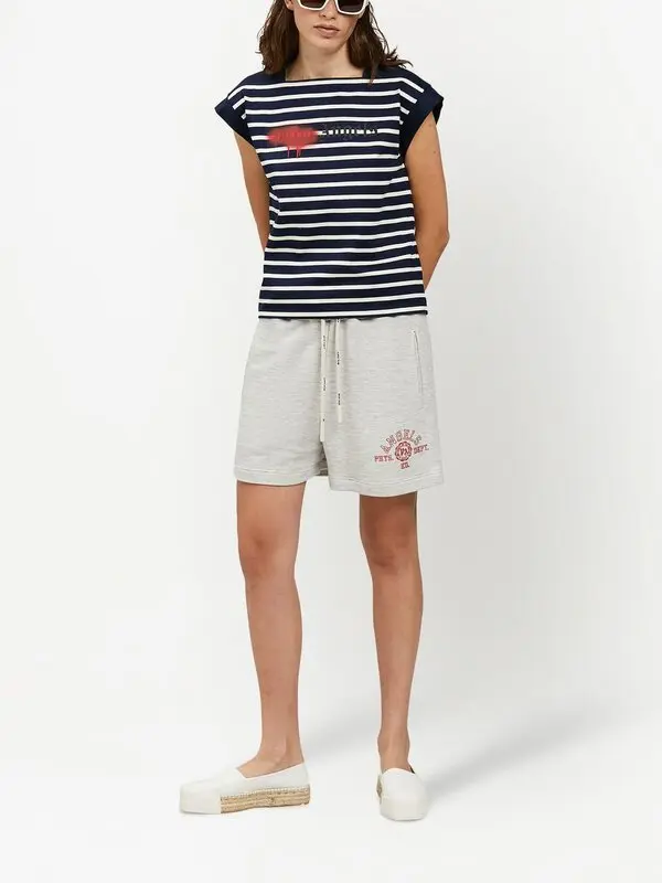 Palm Angels Logo-print Track Shorts