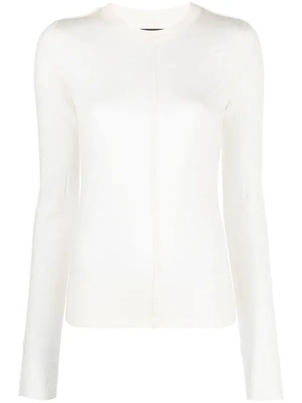 Amiri Distressed Cashmere Jumper - Neutrals