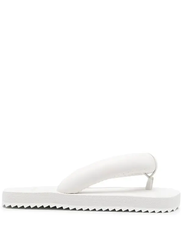 YUME YUME Tube Flip Flops - White