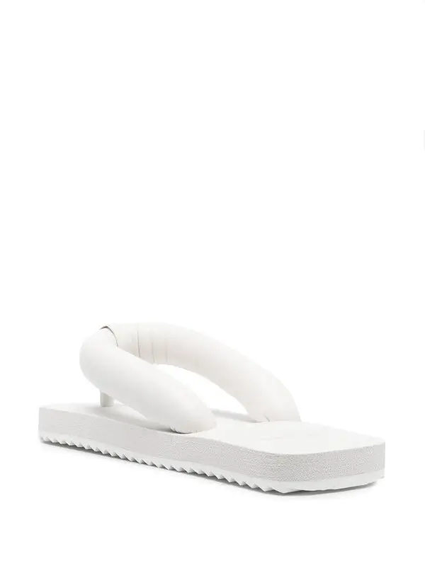 YUME YUME Tube Flip Flops - White