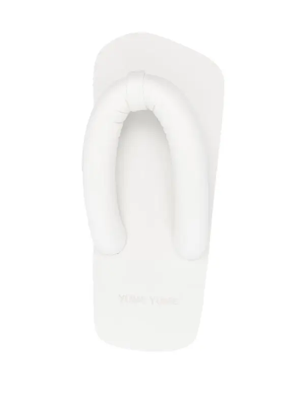 YUME YUME Tube Flip Flops - White