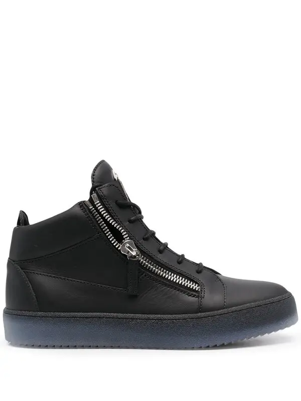 GIUSEPPE ZANOTTI Kriss High-top Sneakers - Black