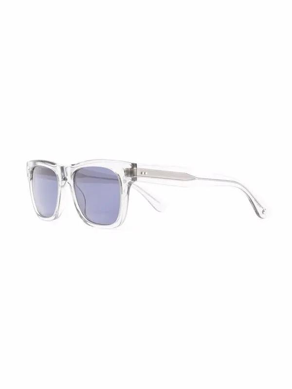 Garrett Leight Tinted Square-frame Sunglasses