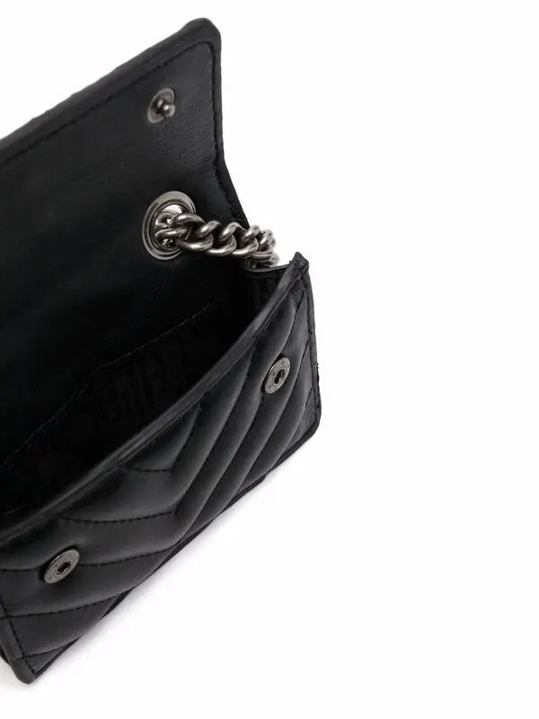Kurt Geiger Kensington Quilted Wallet-on-chain