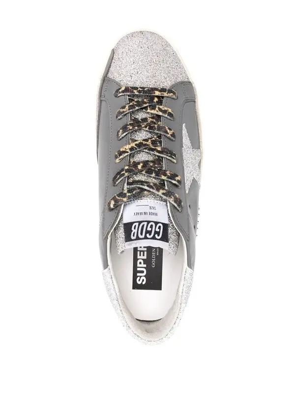 GOLDEN GOOSE Superstar Low-top Sneakers - Grey