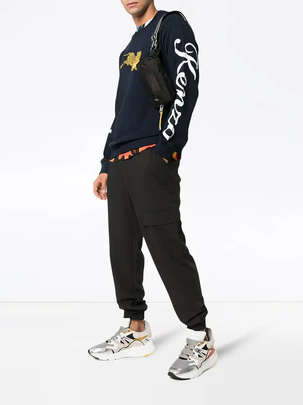 Kenzo Jumping Tiger Embroidered Sweatshirt