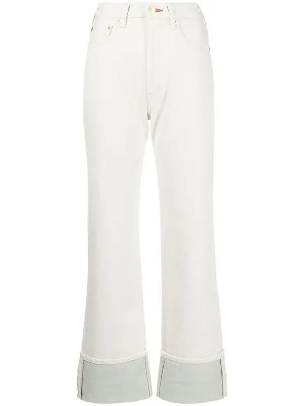 TU ES MON TRESOR The Carnelian Straight-leg Jeans - Grey