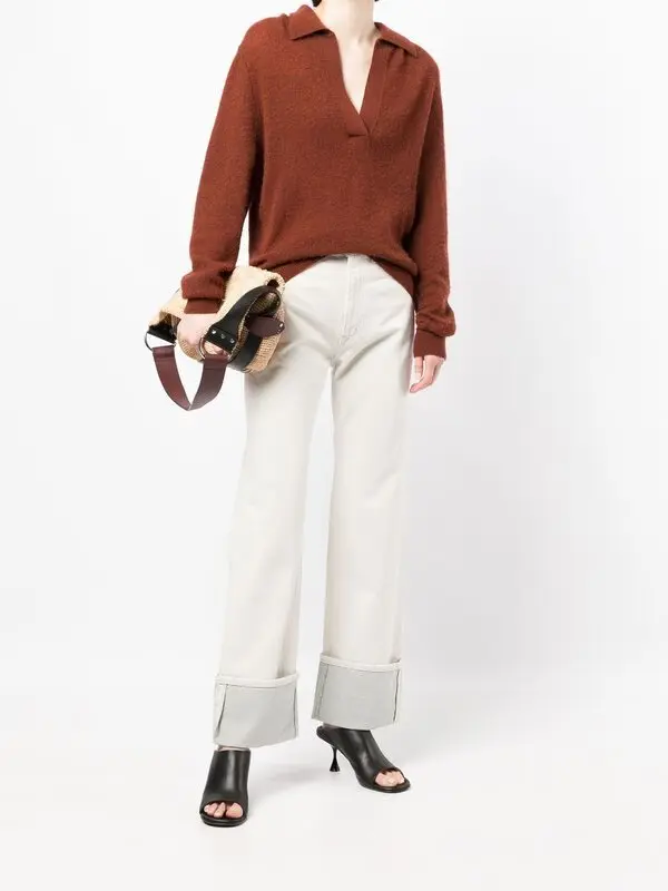 TU ES MON TRESOR The Carnelian Straight-leg Jeans