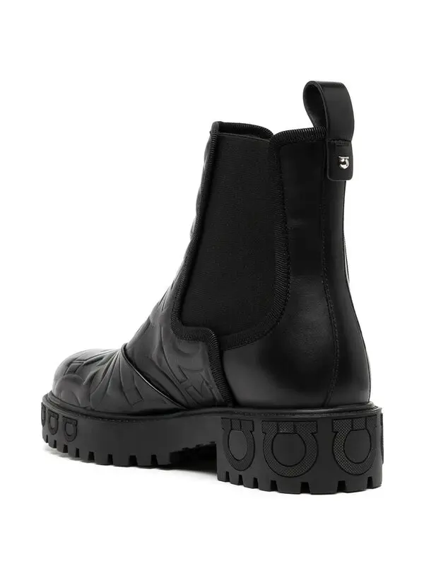 FERRAGAMO Varsi Chelsea Boots - Black