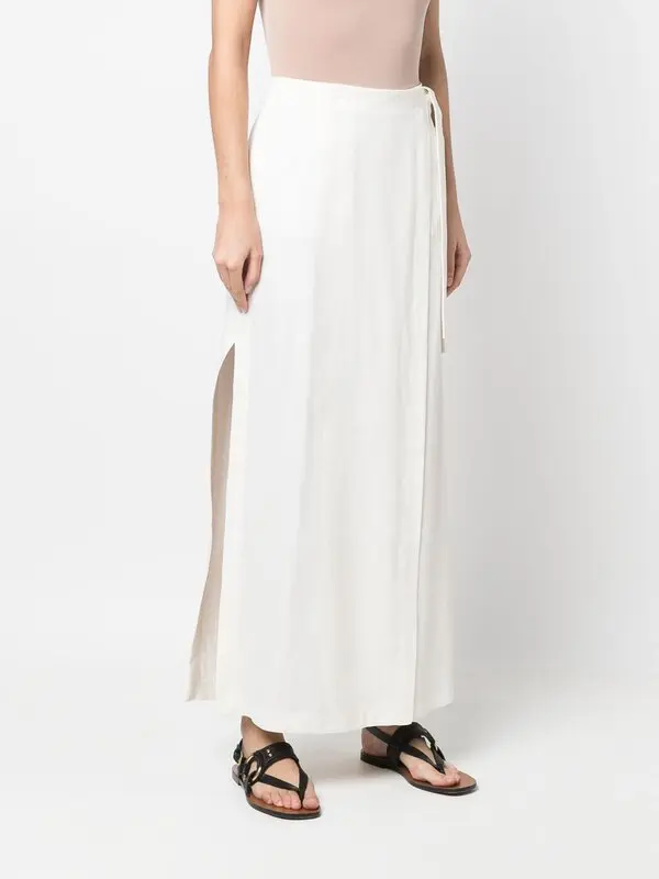 Alberta Ferretti High-waisted Wrap Skirt
