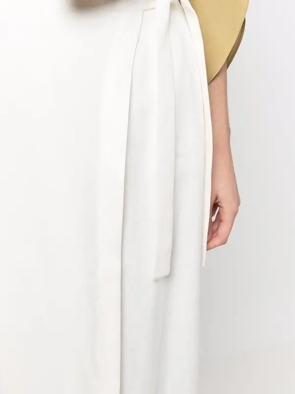 Alberta Ferretti High-waisted Wrap Skirt