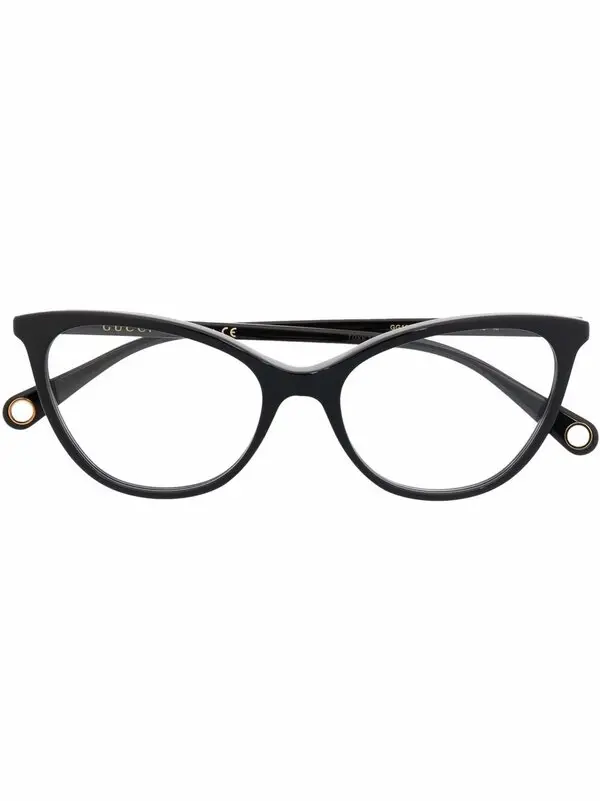 Gucci Cat-eye Optical Glasses - Black