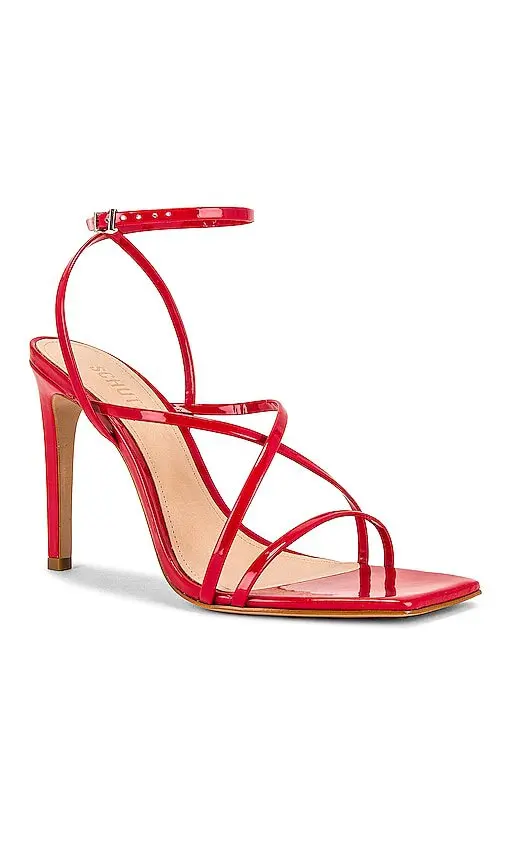 Schutz Bari Sandal In Red