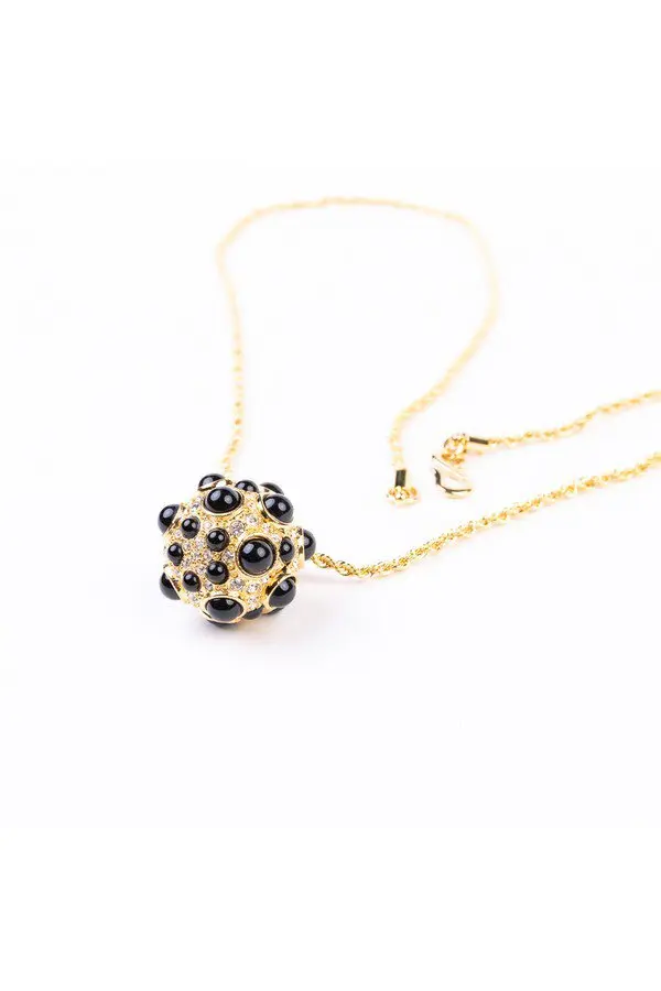 KENNETH JAY LANE Cabochon Chain Necklace