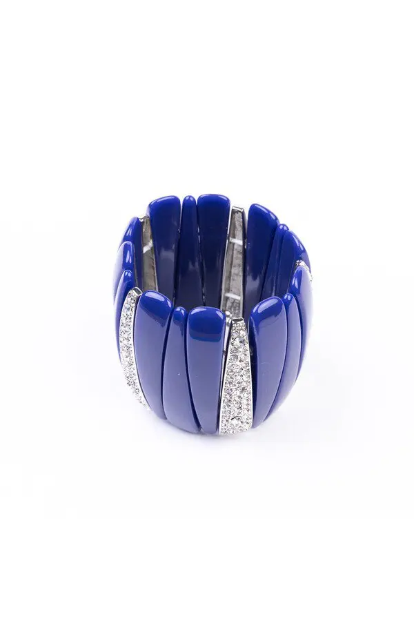 KENNETH JAY LANE Lapis Resin Cuff