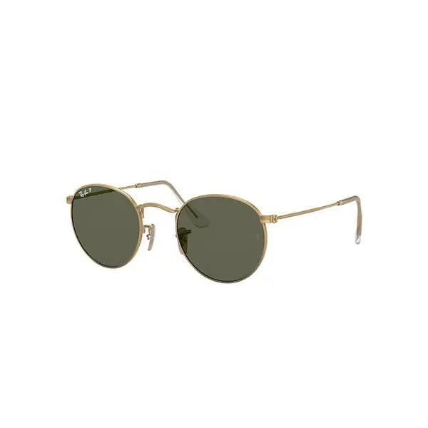 Ray-ban Round Metal Sunglasses - Gold