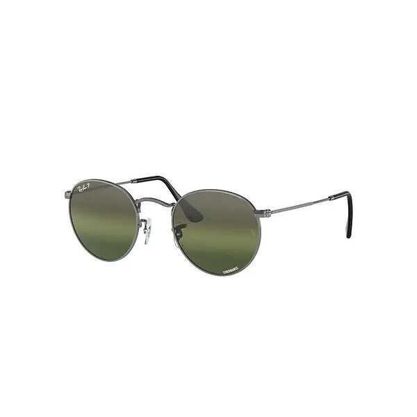 Ray-ban Round Metal Sunglasses - Gunmetal