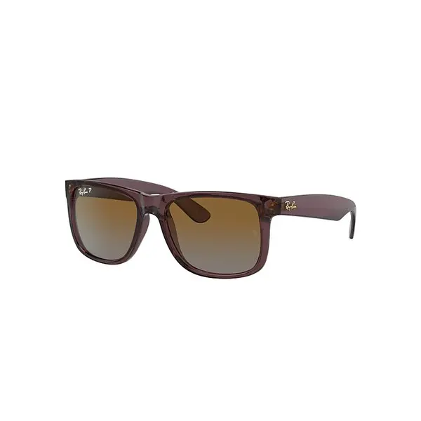 Ray-ban Justin Sunglasses - Transparent Dark Brown