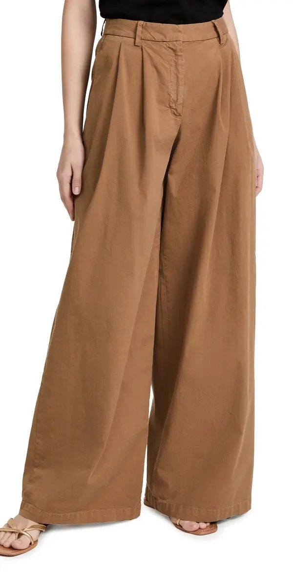 NILI LOTAN Cotton Dillon Pants