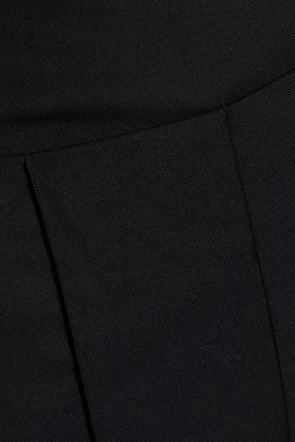 Ronny Kobo Cutout Straight-leg Twill Pants