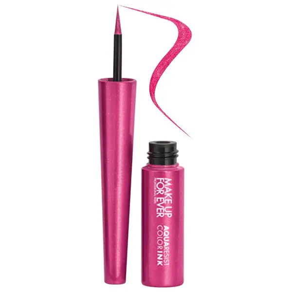 MAKE UP FOR EVER Aqua Resist Color Ink 24hr Waterproof Liquid Eyeliner - 10 Pink Blaze