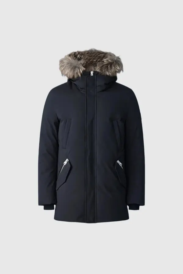 Mackage Edward-f 2-in-1 Down Parka With Fur - Black