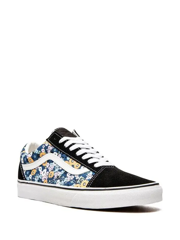 VANS Old Skool Floral Sneakers - Black
