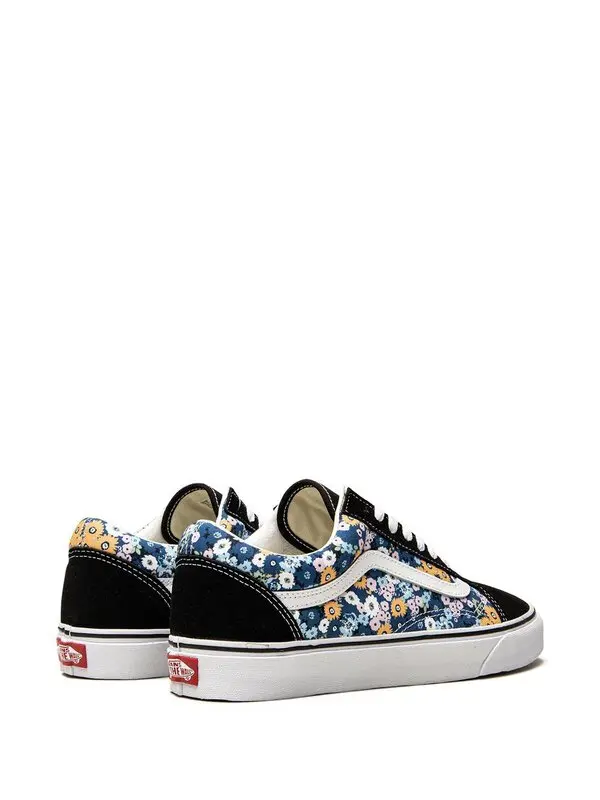 VANS Old Skool Floral Sneakers - Black