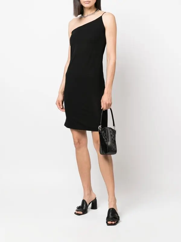 Dsquared2 Off-shoulder Mini Dress - Black