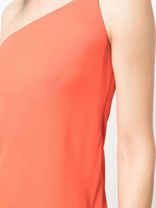 Dsquared2 Off-shoulder Knee-length Dress - Orange