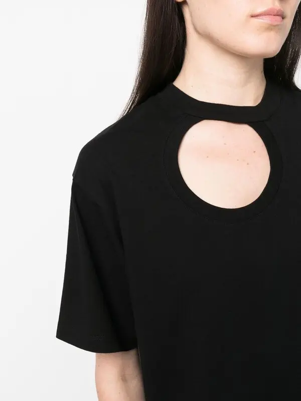 Off-White Cut-out Short-sleeve T-shirt