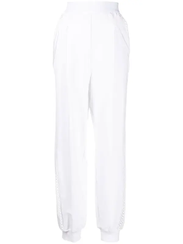 Alberta Ferretti Cut-out Detail Track Pants