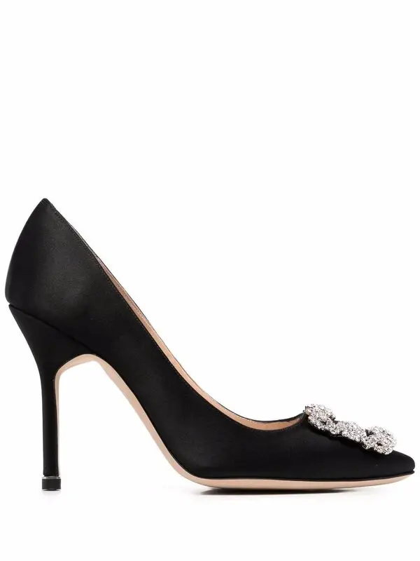 Manolo Blahnik Buckle-detail Stiletto Pumps