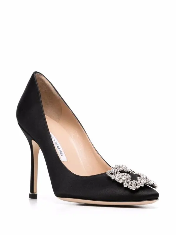 Manolo Blahnik Buckle-detail Stiletto Pumps