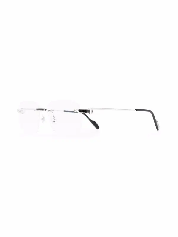 Cartier Rimless Square-frame Glasses