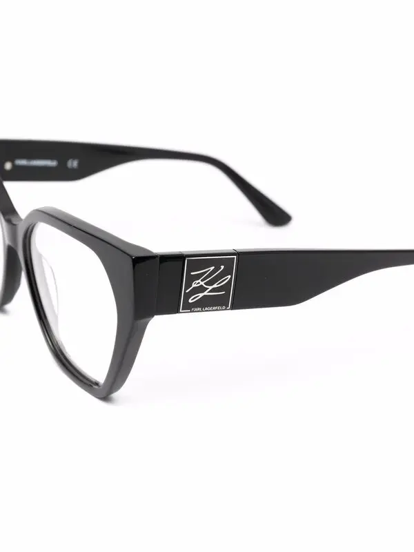 Karl Lagerfeld Polished Cat-eye Frame Glasses