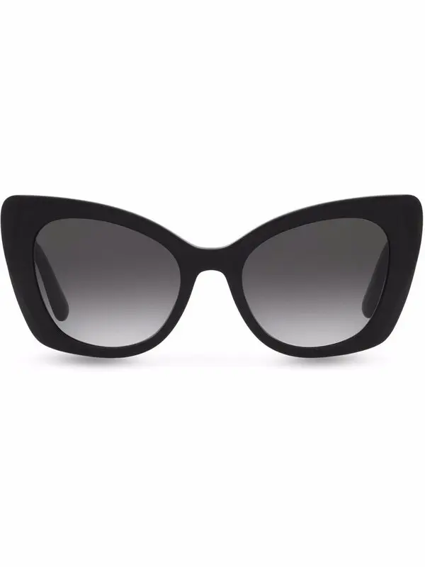 Dolce & Gabbana Dg Crossed Sunglasses - Black