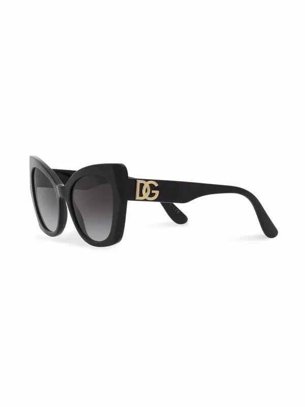 Dolce & Gabbana Dg Crossed Sunglasses - Black