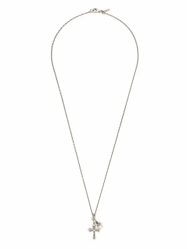 Emanuele Bicocchi Cross-charm Necklace