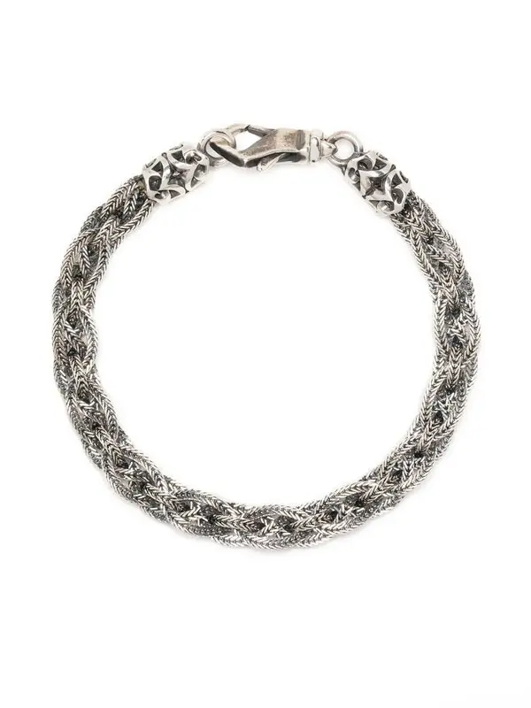 Emanuele Bicocchi Celtic Braid Bracelet - Silver