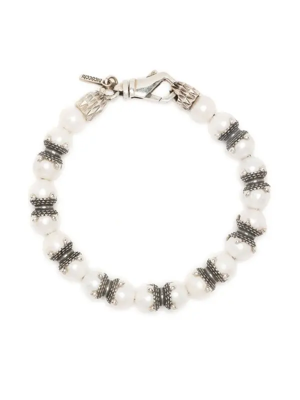 Emanuele Bicocchi Freshwater Pearl Bracelet - White
