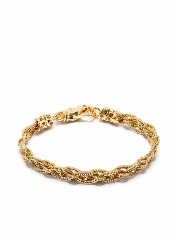 Emanuele Bicocchi Celtic Braid Bracelet - Gold