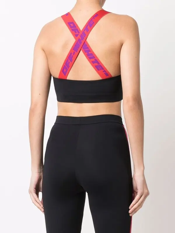Off-White Logo-trim Sports Bra