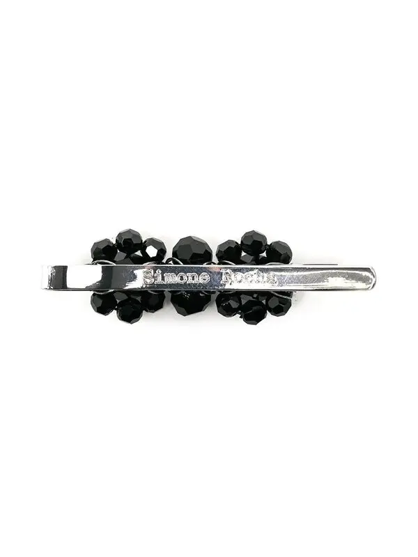 Simone Rocha Crystal-embellished Hairclip - Black